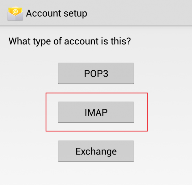 Procedure to access HKU Email via Android mobile device IMAP account ...