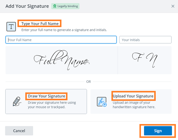 User Guide on ESign signNow » Information Technology Services
