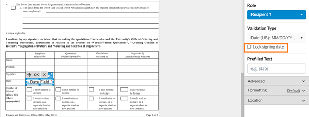 User Guide on ESign signNow » Information Technology Services