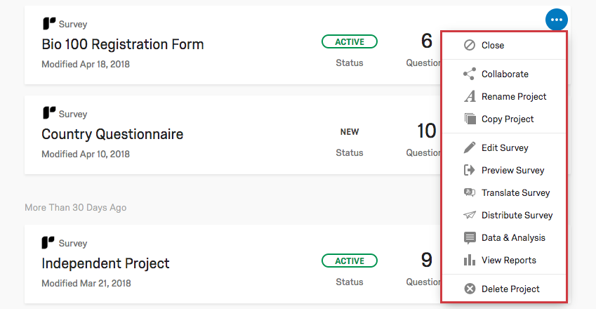 Getting Started - Qualtrics » Information Technology Services