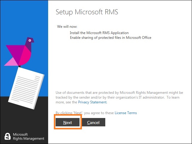 Download and install RMS sharing application in Windows 8/10 ...