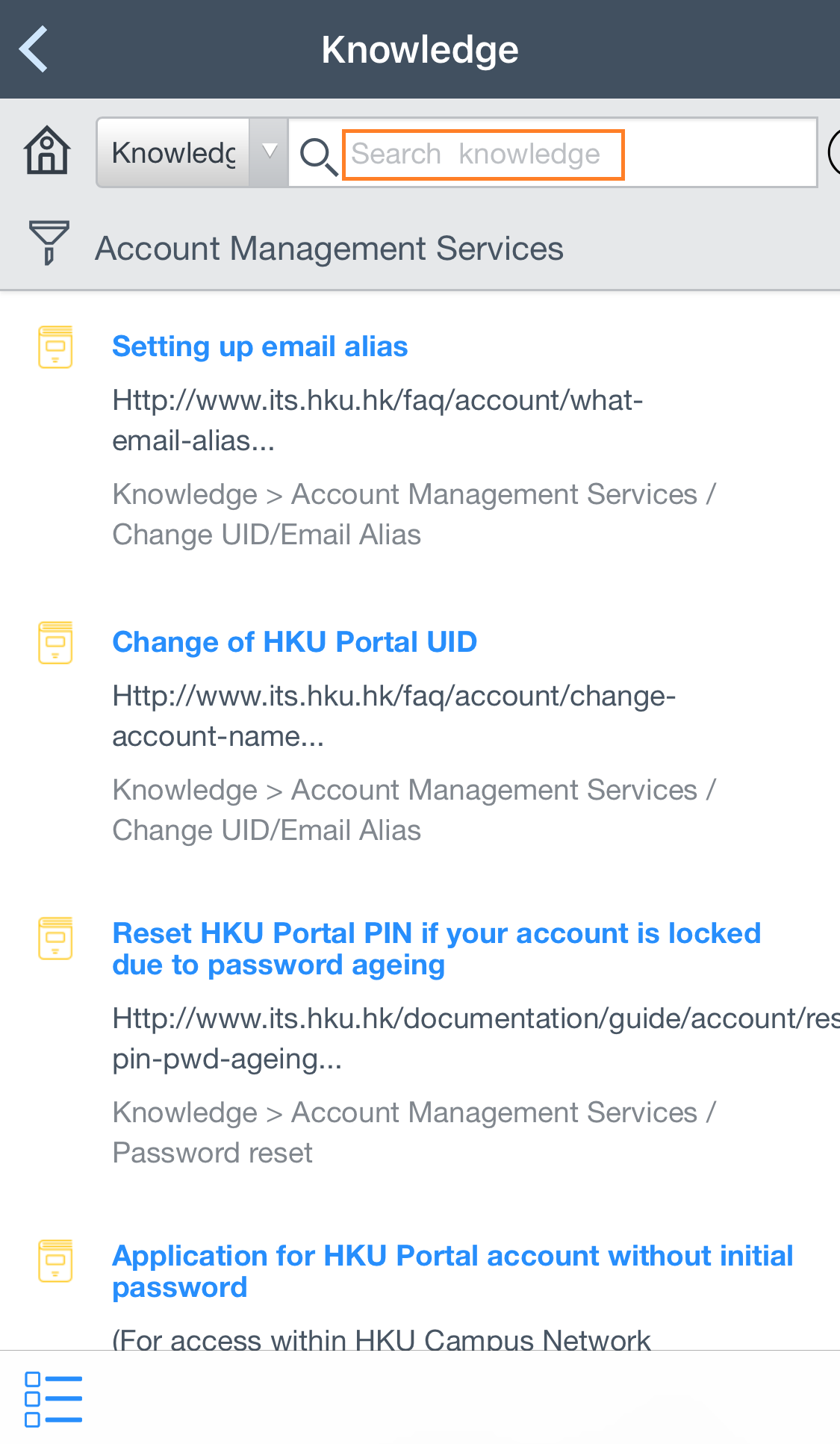 User Guide On Servicenow Mobile App Information Technology Services