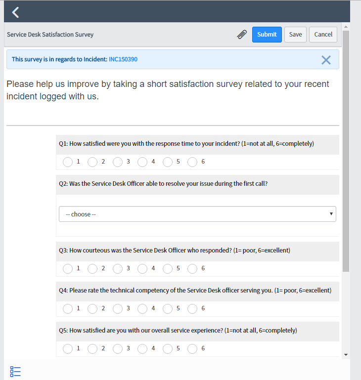 User guide on ServiceNow Mobile App » Information Technology Services