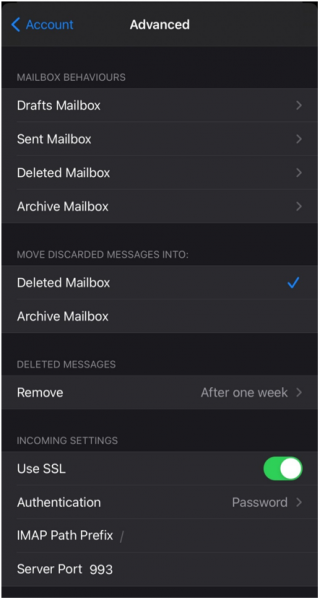 Procedure to Enable SSL (Secure Sockets Layer) on POP/IMAP for Staff ...