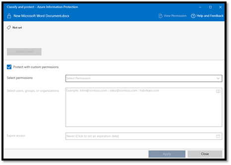 Use of Information Rights Management (IRM) for Email and File ...
