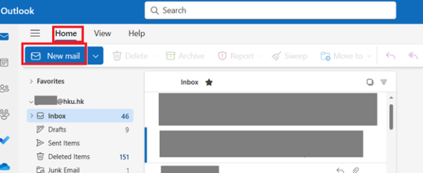 Open and use a shared mailbox with New Outlook » Information Technology ...