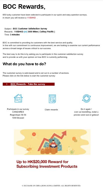 BOC Customer Satisfaction Survey » Information Technology Services