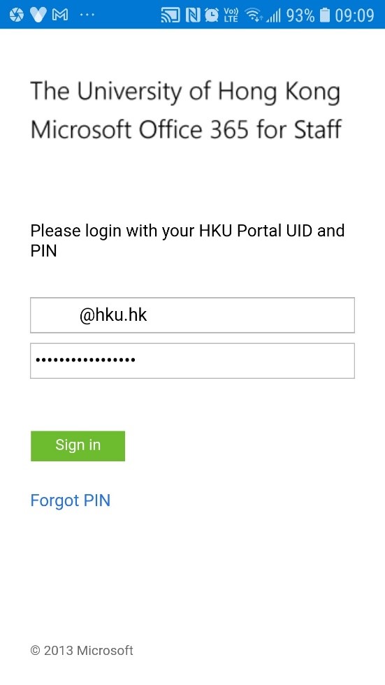 Procedure to Access Staff Mail (Exchange Online) using Outlook App on ...