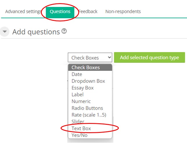 Questionnaire » Information Technology Services