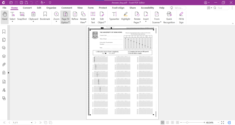 User Guide on Remark Office OMR Software » Information Technology Services