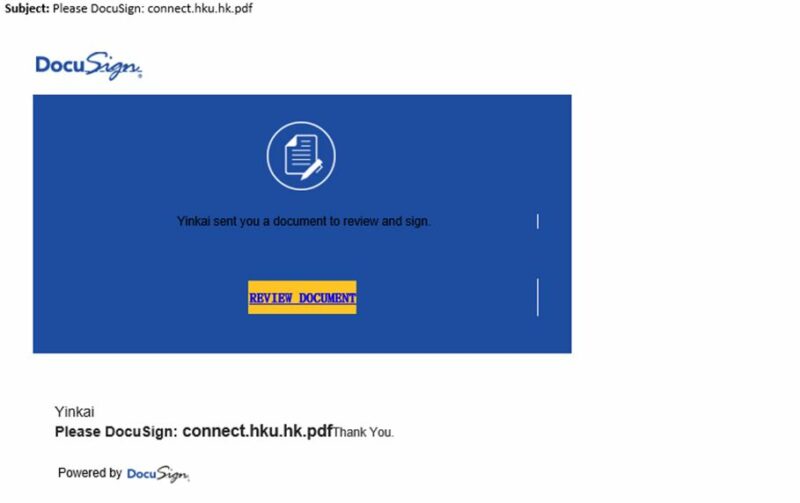 Please DocuSign: connect.hku.hk.pdf » Information Technology Services
