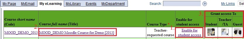 My eLearning Tab @ HKU Portal » Information Technology Services