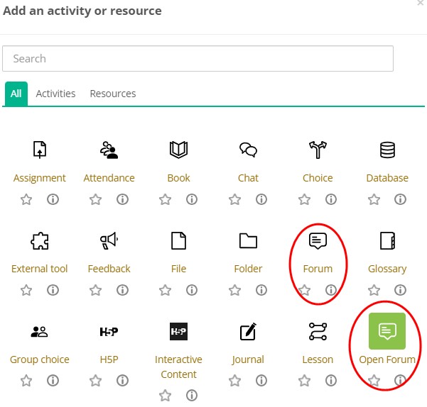 Add a Forum » Information Technology Services
