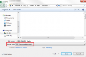 Gradebook » Information Technology Services