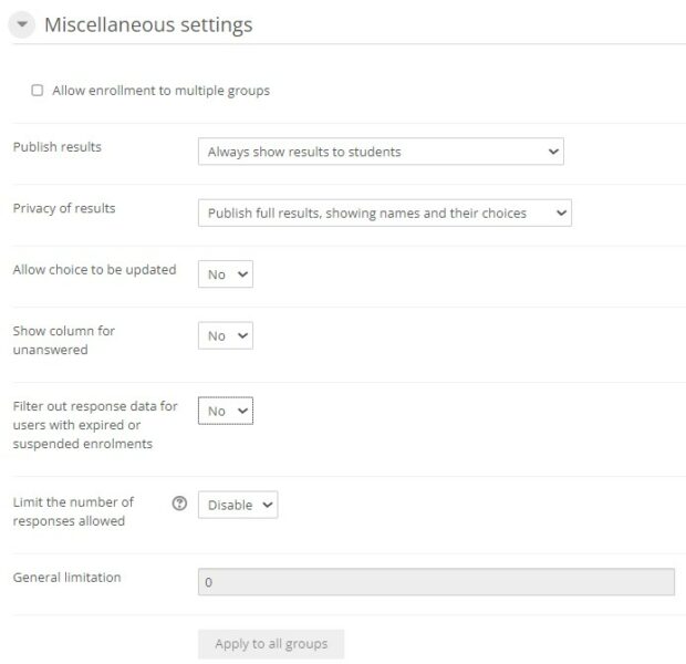 Group Choice » Information Technology Services