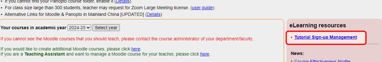 Tutorial Sign-up Management Application (for Teachers and Course ...
