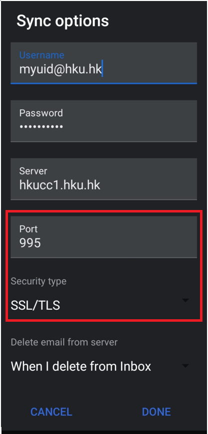 Procedure to Enable SSL (Secure Sockets Layer) on POP/IMAP for Staff ...