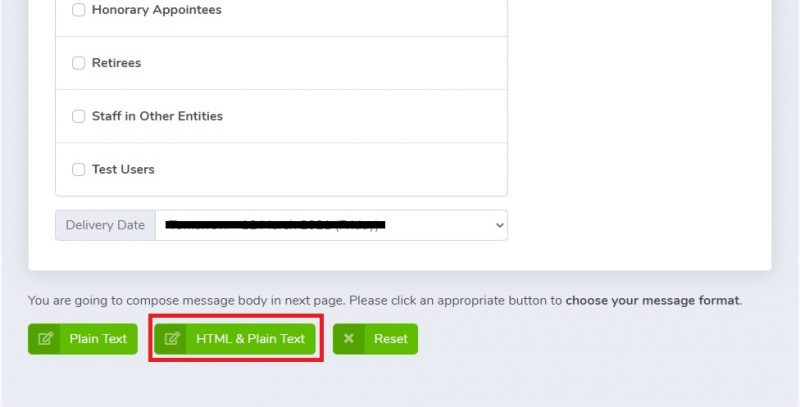 User Guide on Submission of Bulk Email in HTML format » Information ...