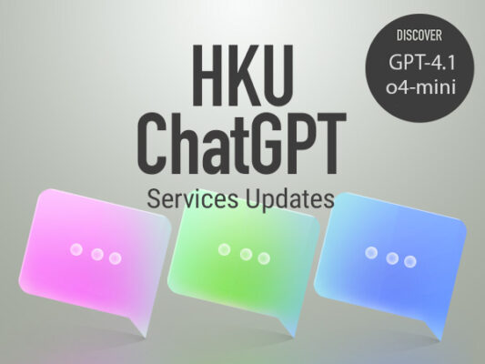Updates on new GPT models » Information Technology Services