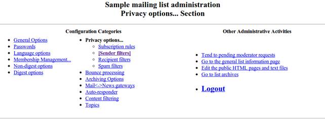 FAQ on Mailman Mailing List » Information Technology Services