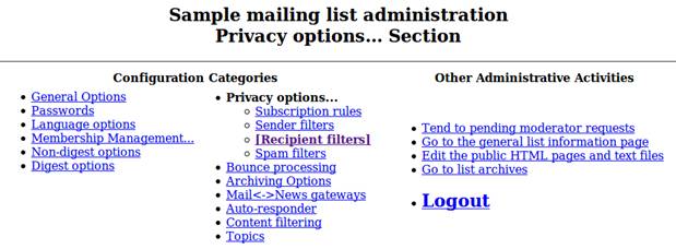 FAQ on Mailman Mailing List » Information Technology Services