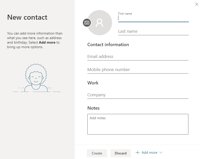 Add a Contact in Exchange Online » Information Technology Services