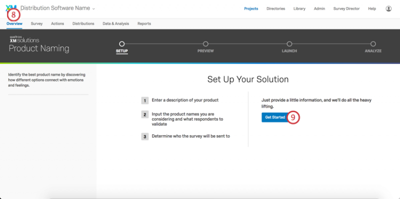 Creating a Project - Qualtrics » Information Technology Services