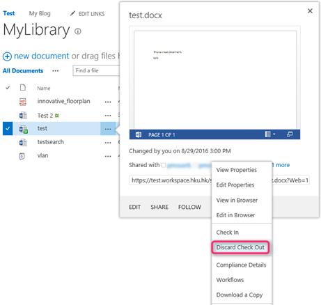 For General User - User Guide on Using SharePoint Document Library ...