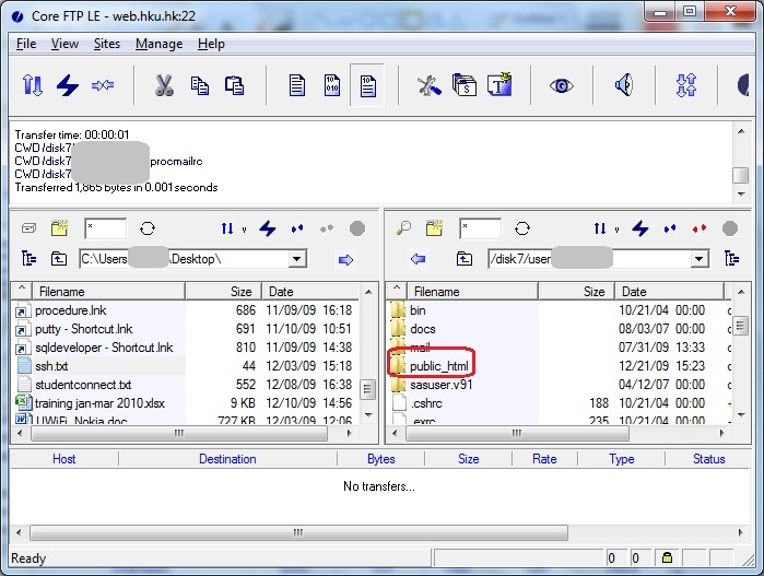 SFTP (Secure File Transfer Protocol) with CoreFTP » Information ...