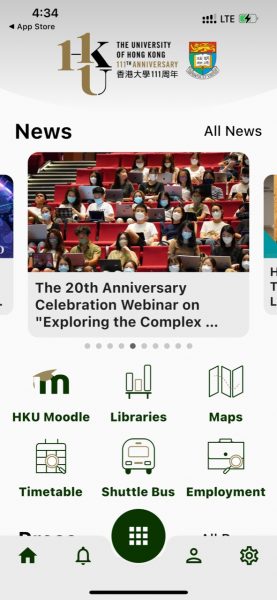 Access Moodle on HKU app » Information Technology Services