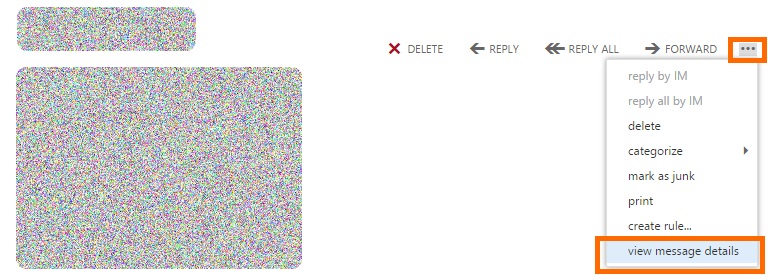 How do I reveal the FULL HEADER of an email message? » Information ...