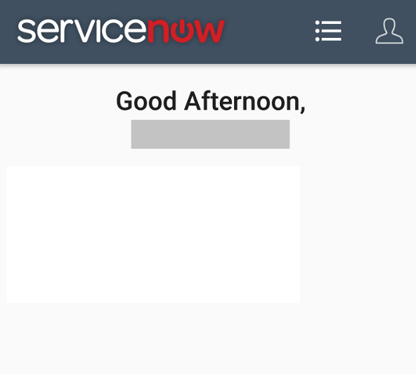 User guide on ServiceNow Mobile App » Information Technology Services