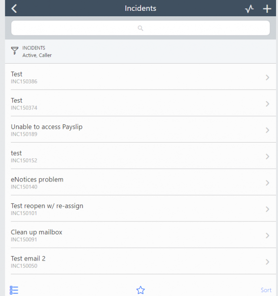 User guide on ServiceNow Mobile App » Information Technology Services