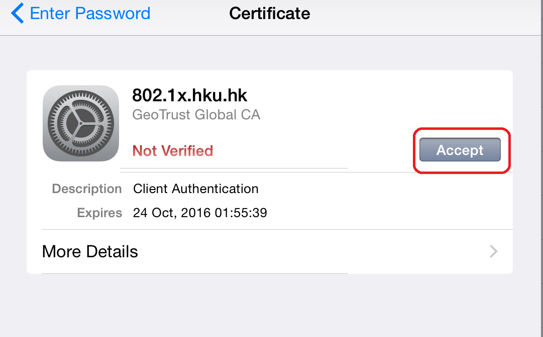 Procedure for iOS Device to Access Universities via CSL WiFi ...