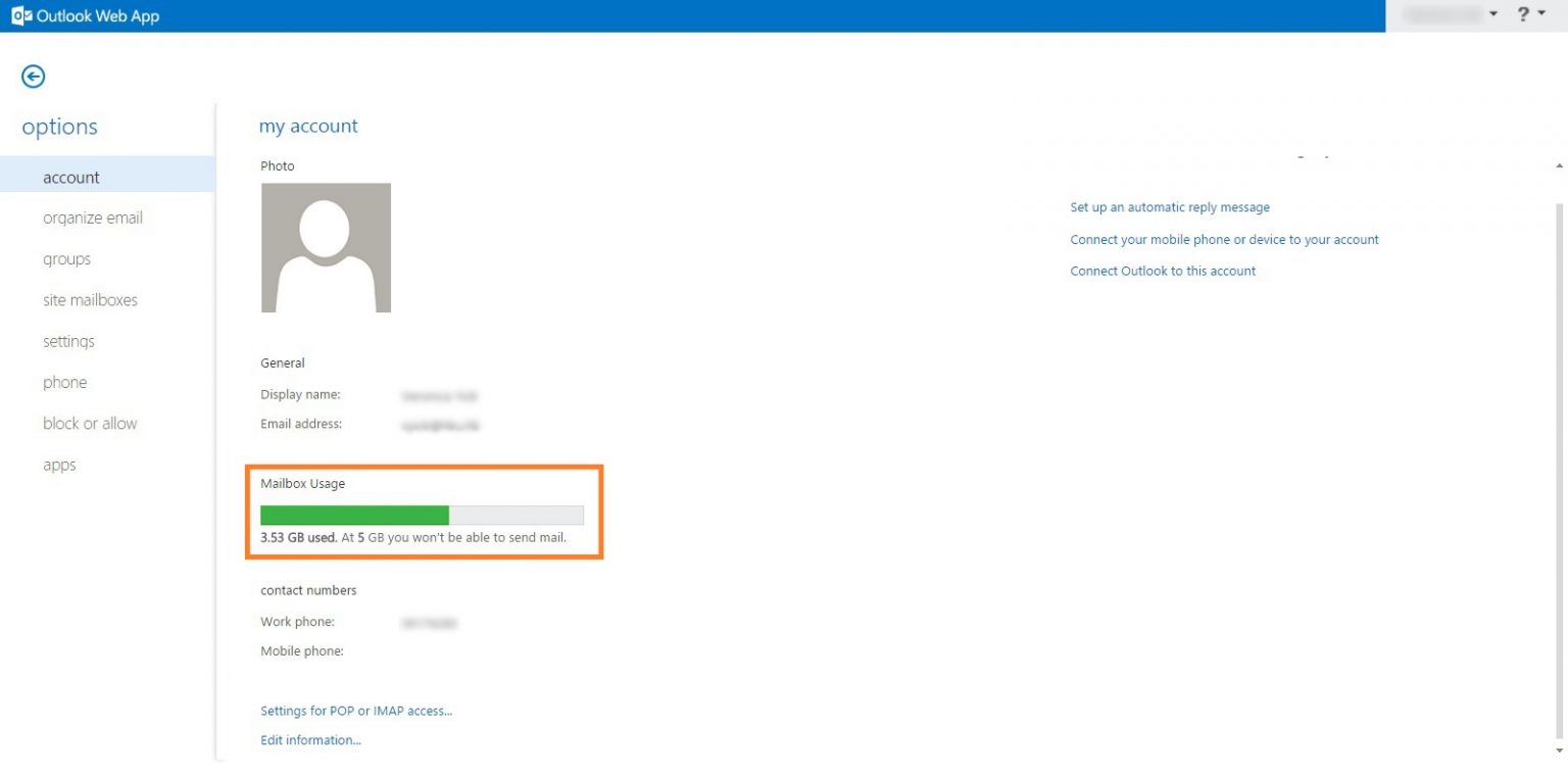 Check the Mailbox Usage of Staff/Departmental/Retiree Accounts ...
