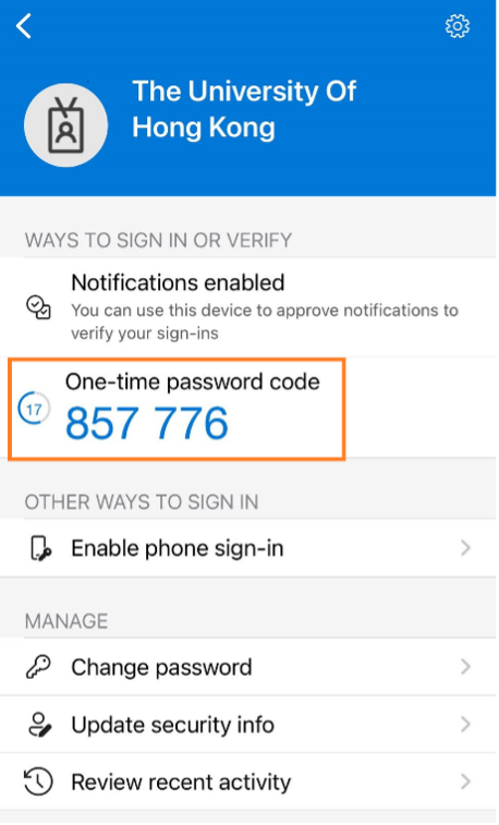 Setup Procedure Of Hkuvpn With Multi Factor Authentication Mfa For Ios Devices Information