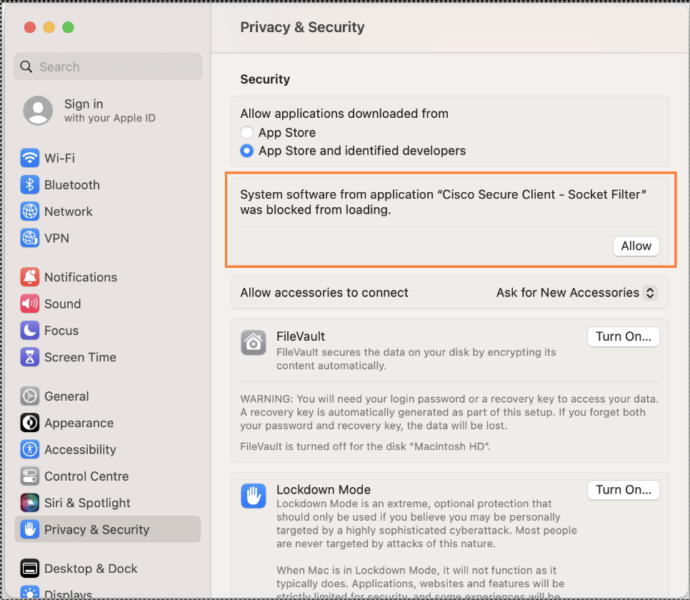 Setup Procedure Of Hkuvpn With Multi Factor Authentication Mfa For Macos Information