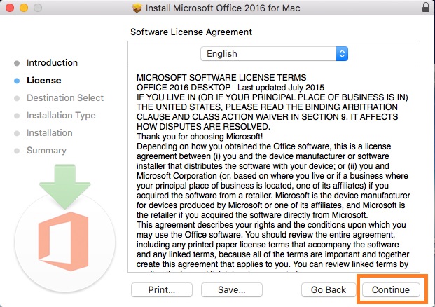 Installation and Setup Procedures for Office 365 ProPlus on Macintosh ...