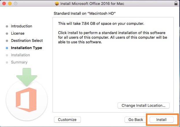 Installation and Setup Procedures for Office 365 ProPlus on Macintosh ...