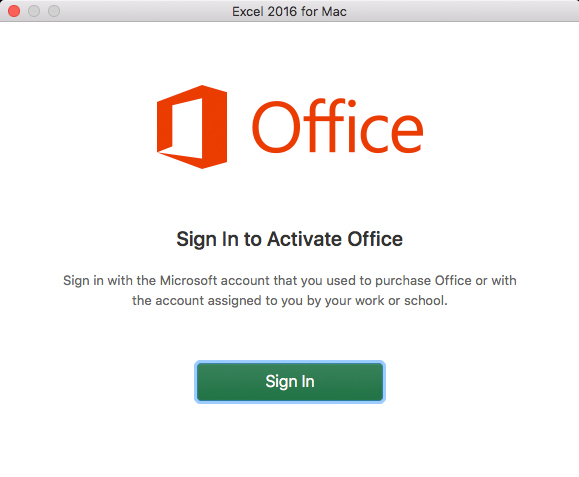 Installation and Setup Procedures for Office 365 ProPlus on Macintosh ...