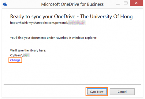 Setup Procedures for Microsoft OneDrive on Windows 8/Windows 10 ...