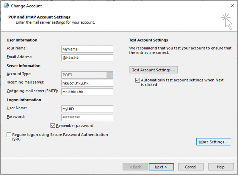Procedure to Enable SSL (Secure Sockets Layer) on POP/IMAP for Staff ...