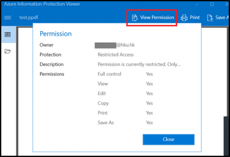 Use of Information Rights Management (IRM) for Email and File ...
