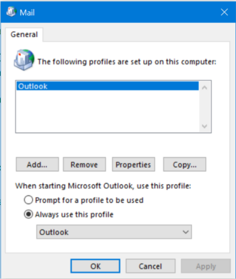 Steps to resolve Outlook login prompt problem » Information Technology ...