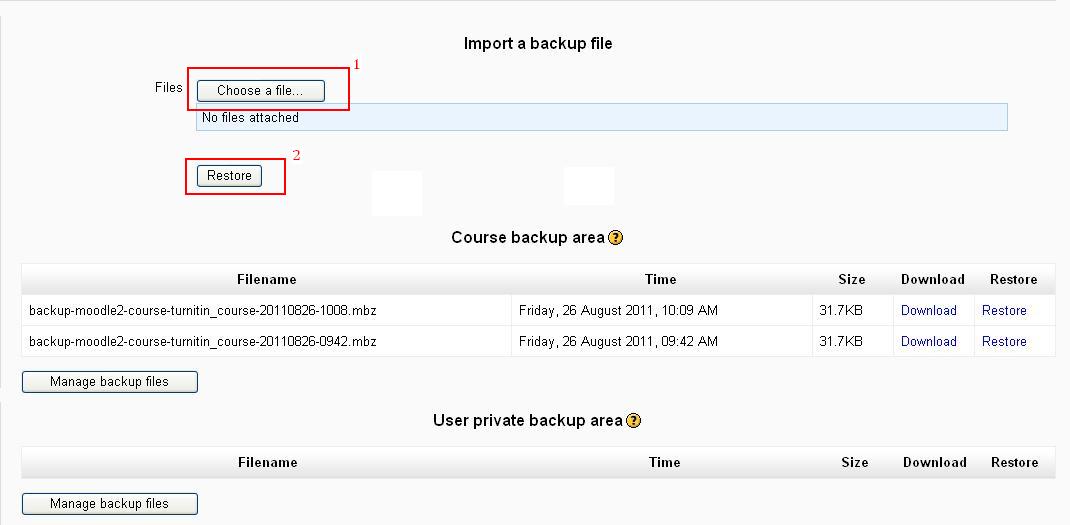 Backup & Restore » Information Technology Services