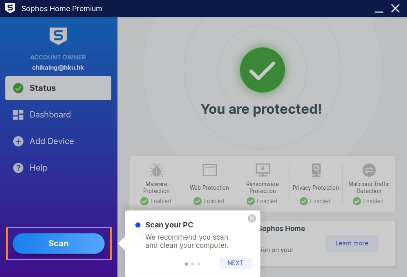 Installation Guide of Sophos Home » Information Technology Services