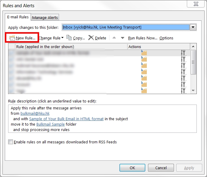 Procedure to filter IronPort "Spam Quarantine Notification" messages ...