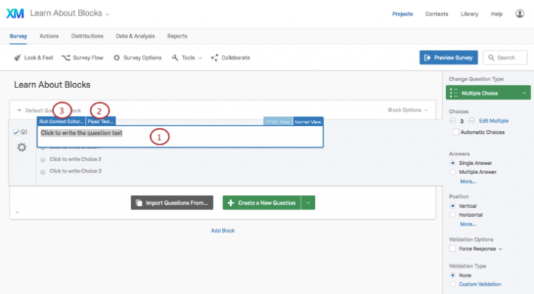 Survey Basic Overview - Qualtrics » Information Technology Services