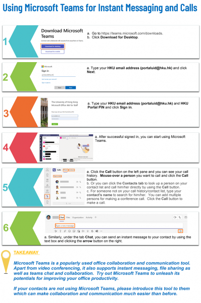 Using Microsoft Teams for Instant Messaging and Calls » Information ...