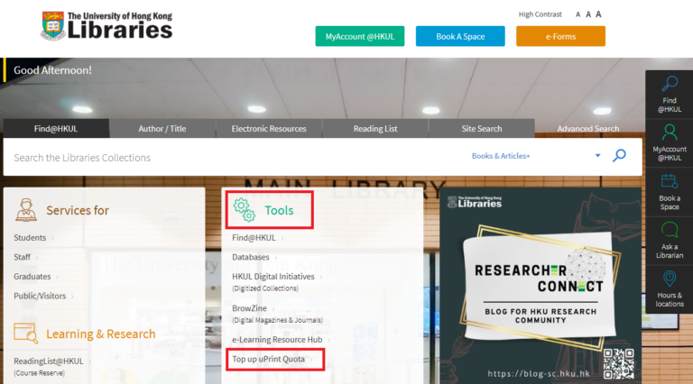 Topup uPrint User Guide » Information Technology Services